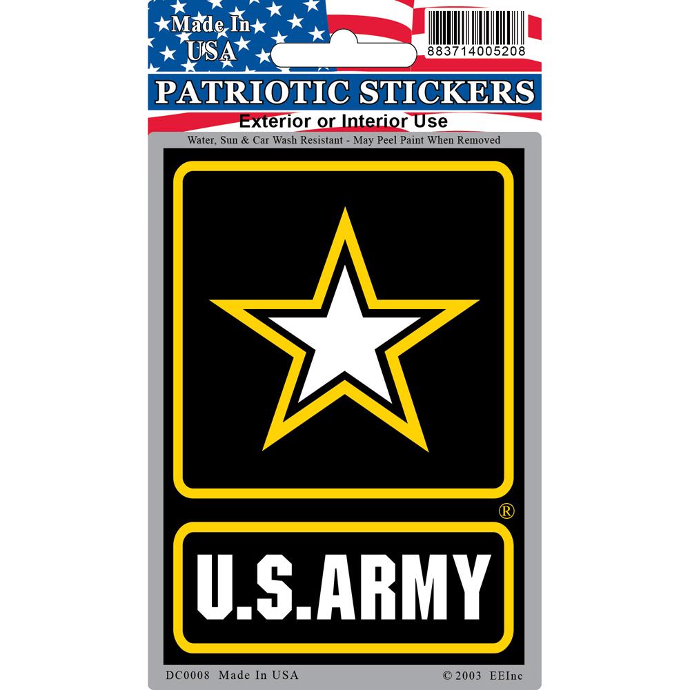 ARMY LOGO STICKER – PATRIOTIC CENTRAL